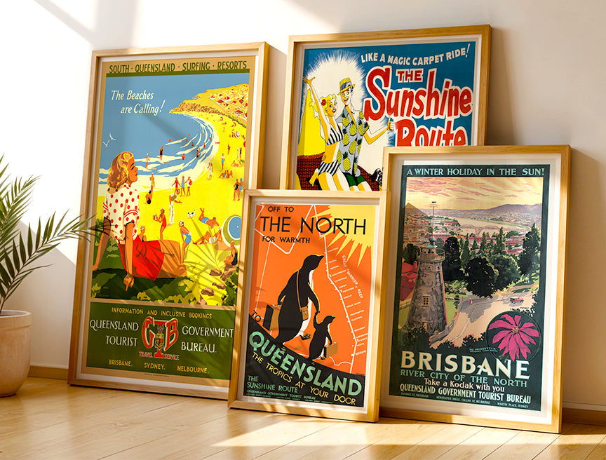 Queensland Travel Posters