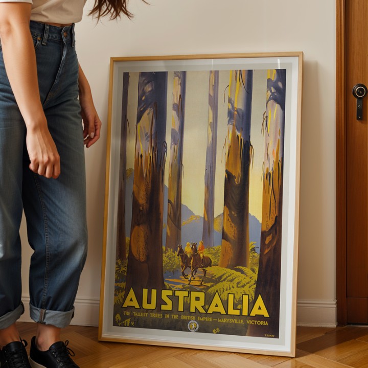 Marysville Australia - The Tallest Trees - Travel Posters