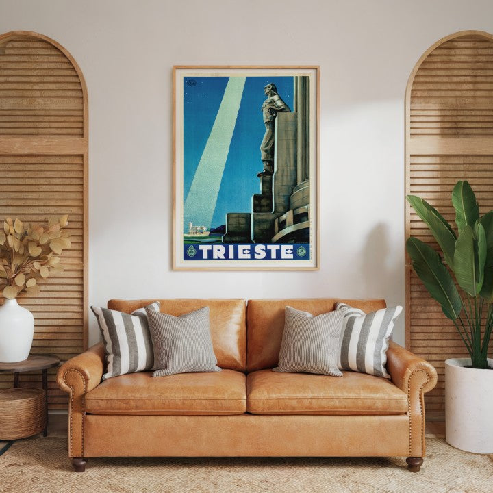 Trieste Italy - Vintage Travel Poster – Travel Posters