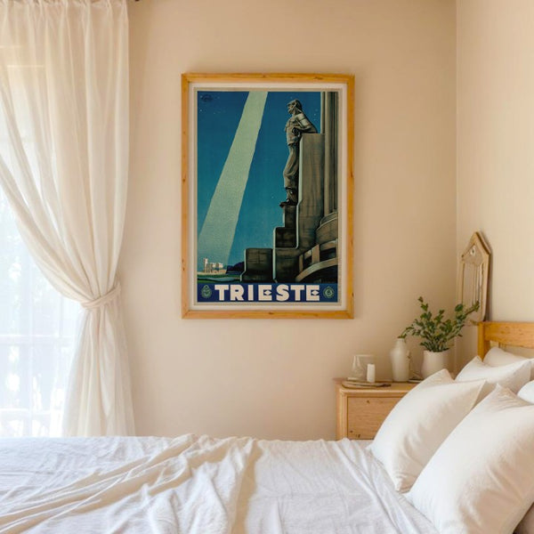 Trieste Italy - Vintage Travel Poster – Travel Posters