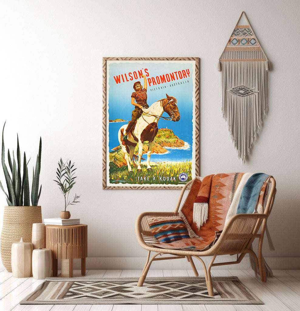 Wilsons Promontory Victoria Poster | Vintage Kodak Railway Art – Travel ...